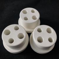 China Cordierite Refractory Custom Ceramic Parts  Mullite Ceramic Part for sale