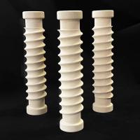 China Cordierite Refractory Custom Ceramic Parts  Mullite Ceramic Part for sale