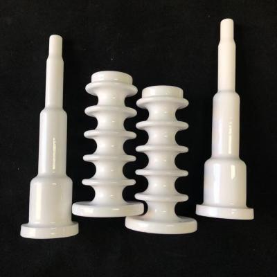 China 95% Alumina Ceramic Tube Al2O3 White Insulator 1400C High Hardness for sale