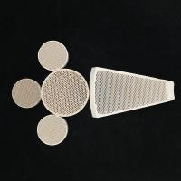 China 1300℃ Refractory Ceramics Honeycomb Ceramic Tile Infrared Burning Panels for sale