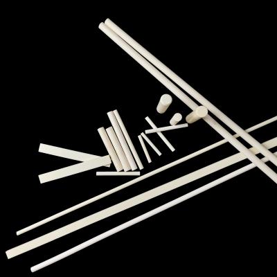 China 99 Alumina Ceramic Rod Wear Resistance Al2O3 Finishing Polish 1500C Max Temperature for sale