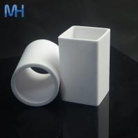 China 95% Alumina Ceramic Protection Tube High Temperature Resistance 1400C Al2O3 Tube Rod for sale