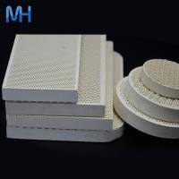 China Cordierite Honeycomb Ceramic Plate 2.6 g/cm3 Density 1400°C Max Temperature Burner Plate for sale