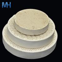 China Cordierite Honeycomb Ceramic Plate 2.6 g/cm3 Density 1400°C Max Temperature Burner Plate for sale
