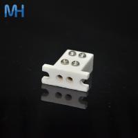 China Structural Steatite Ceramic 800C Wire Terminal Block Custom Ceramic Parts for sale