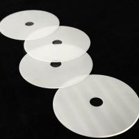 China Round Zirconia Ceramic Blade 5.9g/cm3 Density 1400 Deg High Strength Wear Resistant Razor Blade for sale