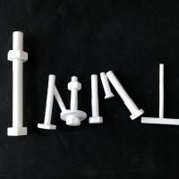 China 95% Alumina Ceramic Rod 3.9 g/cm3 Density High Insulation Electrical Part for sale