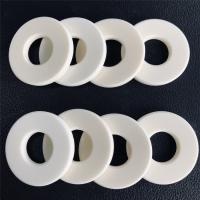 China 99% Alumina Ceramic Ring High Purity Aluminum Oxide Facing 1600C Max Temperature for sale