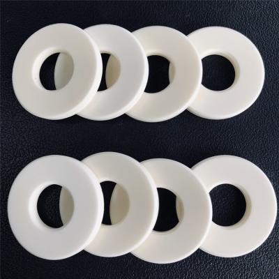 China 99% Alumina Ceramic Ring High Purity Aluminum Oxide Facing 1600C Max Temperature for sale