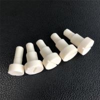 China 99% Alumina Oxide Ceramic Screw Heat Resistant 1600C High Purity Alumina Screws for sale