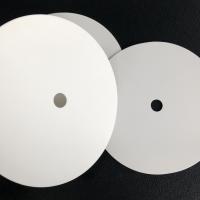 China 95% Alumina Ceramic Plate Laser Cutting Wear Resistant Substrate 10.7 Gpa Hardness 3.6 g/cm3 Density for sale
