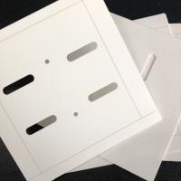 China 95% Alumina Ceramic Plate Laser Cutting Wear Resistant Substrate 10.7 Gpa Hardness 3.6 g/cm3 Density for sale