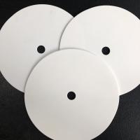 China 95% Alumina Ceramic Plate Laser Cutting Wear Resistant Substrate 10.7 Gpa Hardness 3.6 g/cm3 Density for sale
