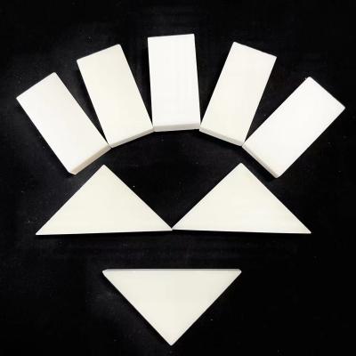 China 99% Alumina Ceramic Plate 10.7Gpa Hardness Industrial Insulating Machining Parts for sale