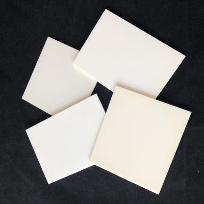 China 99% Alumina Ceramic Plate Grinded Heat Resistant Substrate 1600C for sale