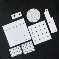 China Laser Cutting 96% Alumina Ceramic Plate White Abrasion Resistant Sheet 3.6 g/cm³ for sale