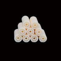China 99% Al2O3 Alumina Ceramic Tube Porous Corrosion Resistant 1600C Max Working Temperature for sale