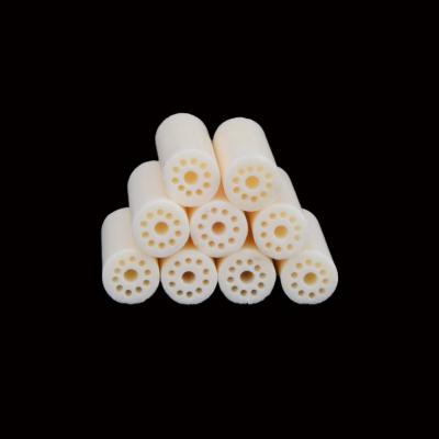 China 99% Al2O3 Alumina Ceramic Tube Porous Corrosion Resistant 1600C Max Working Temperature for sale