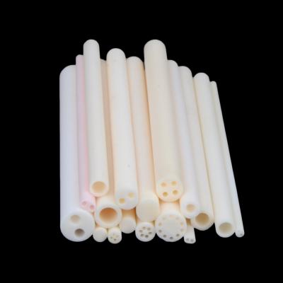 China Alumina Ceramic Thermocouple Insulation Tube 95% Al2O3 High Temperature 1600C for sale