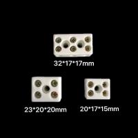 China 2 Pin 3 Pin Electric Ceramic Terminal Screw Block Connector for sale