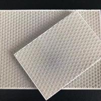 China 1300℃ Refractory Ceramics Honeycomb Ceramic Tile Infrared Burning Panels for sale