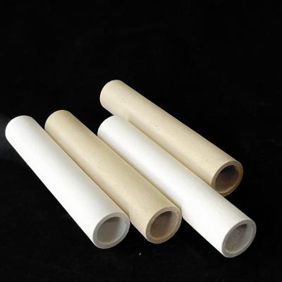 China Fireproof Insulating Mullite Ceramic Tubes 1400C High Temperature Resistance for sale