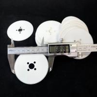 China 96% Alumina Ceramic Plate Laser Cutting Custom Made Industrial Ceramic Substrate 1400C for sale
