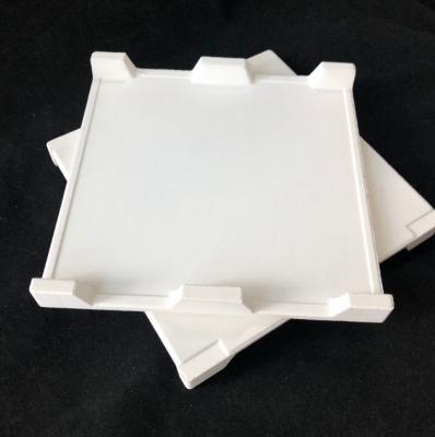 China Refractory Cordierite Mullite Ceramic Setter Plate 1400C for Stove Furniture for sale