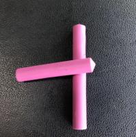 China 95% Alumina Ceramic Rod 3.6 g/cm³ Pink Al2O3 Aluminum Oxide High Density for sale