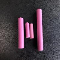 China 95% Alumina Ceramic Rod 3.6 g/cm³ Pink Al2O3 Aluminum Oxide High Density for sale