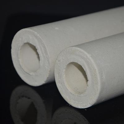 China Mullite Ceramic Tube 2.6g/cm³ High Purity Refractory Tube 1400°C Max Temperature for sale