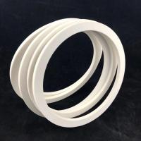 China 95% Alumina Ceramic Spacer Sealing Ring 16KV/mm Insulation Strength Wear Resistant for sale