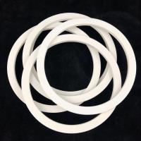 China 95% Alumina Ceramic Spacer Sealing Ring 16KV/mm Insulation Strength Wear Resistant for sale