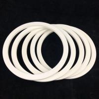 China 95% Alumina Ceramic Spacer Sealing Ring 16KV/mm Insulation Strength Wear Resistant for sale