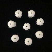 China White Color Steatite Ceramic Insulator Medium Size Heat Resistant Ceramic Cap for sale