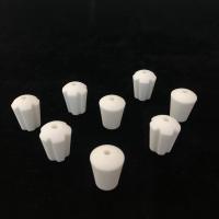 China White Color Steatite Ceramic Insulator Medium Size Heat Resistant Ceramic Cap for sale