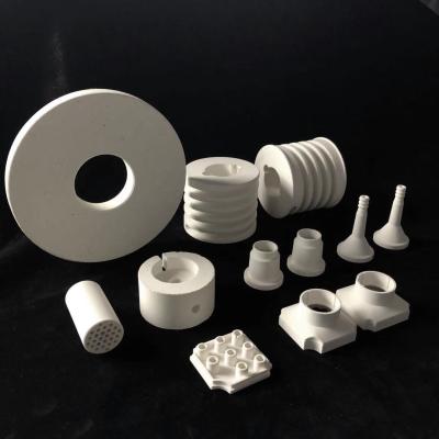 China RoHS Mullite Ceramic Electrical Insulation Part 1400C High Purity 68% Al2O3 for sale