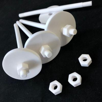 China 95% Al2o3 Ceramic Substrate Washers High Temperature Resistanc Ceramic Coated Screws for sale