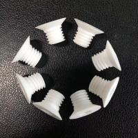 China M3 to M16 95 Alumina Ceramic Insulator Screw and Nut High Temperature Resistance for sale