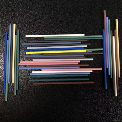 China 75% Alumina Thermocouple Protection Tube HID Light Ceramic Tube 1400C Furnace for sale