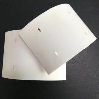 China 95% Alumina Curved Ceramic Plate Heat Resistant 1500C Insulation Board Guard for sale