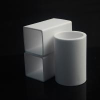 China Square 95 High Alumina Ceramic Tube Insulating Industrial Ceramic Sleeve 3.6 g/cm³ 300 MPa for sale