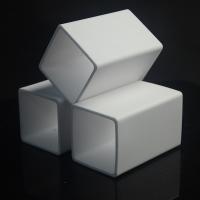 China Square 95 High Alumina Ceramic Tube Insulating Industrial Ceramic Sleeve 3.6 g/cm³ 300 MPa for sale