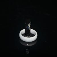 China Jewelry Ceramic Black Zirconia Ring Diamond Cutting Ceramic Ring for sale