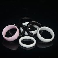 China Jewelry Ceramic Black Zirconia Ring Diamond Cutting Ceramic Ring for sale