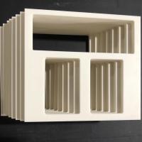 China High Purity 99% Al2O3 Alumina Ceramic Electronic Insulation Fittings 3.9g/cm3 for sale