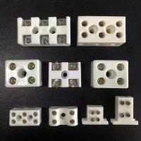 China Steatite Ceramic Screw Terminal Block Connector 1000C Heat Resistant 2.8 g/cm3 for sale