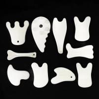 China 95% Alumina Ceramic Gua Sha Massage Tool 1580℃ Sintered Scraping Plate for Health for sale