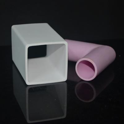 China 95% Alumina Ceramic Rods Pipes Curved Tubes High Insulation Heat Resistant 1400C for sale