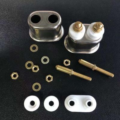 China 95 Percent Alumina Ceramic Insulator Ceramic Bushing Insulators Electrical Heating Ceramic for sale